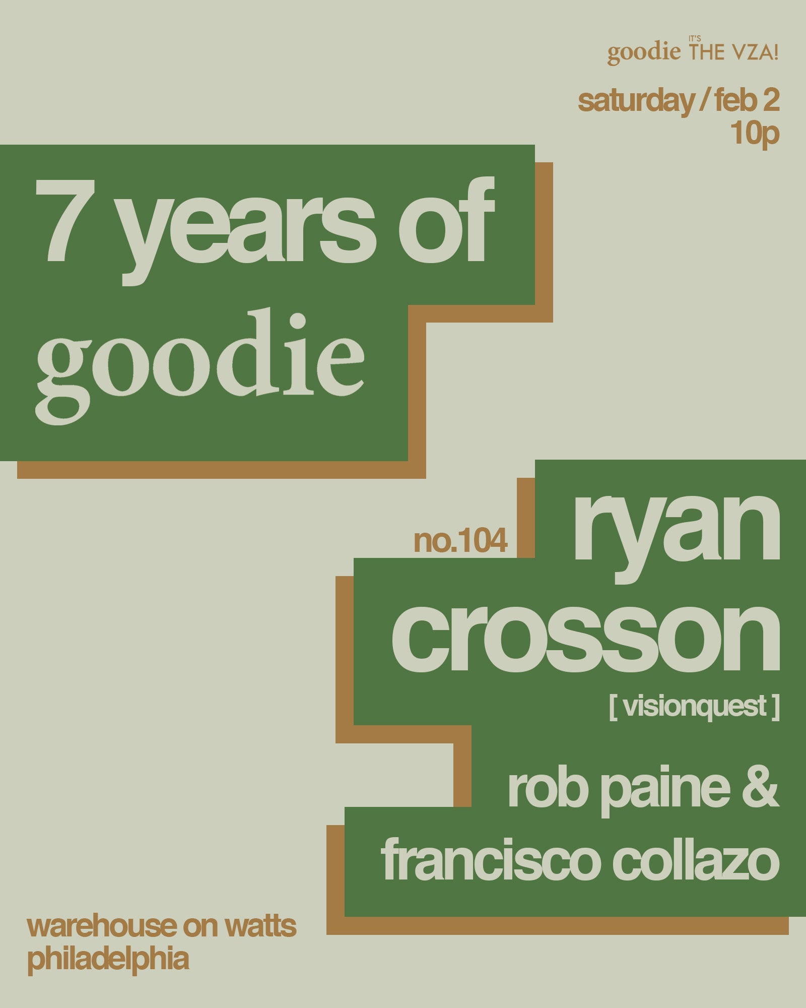 7 Years of goodie : Ryan Crosson – Worship Recordings