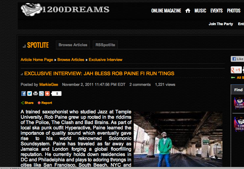 1200 Dreams interviews Rob Paine – Worship Recordings