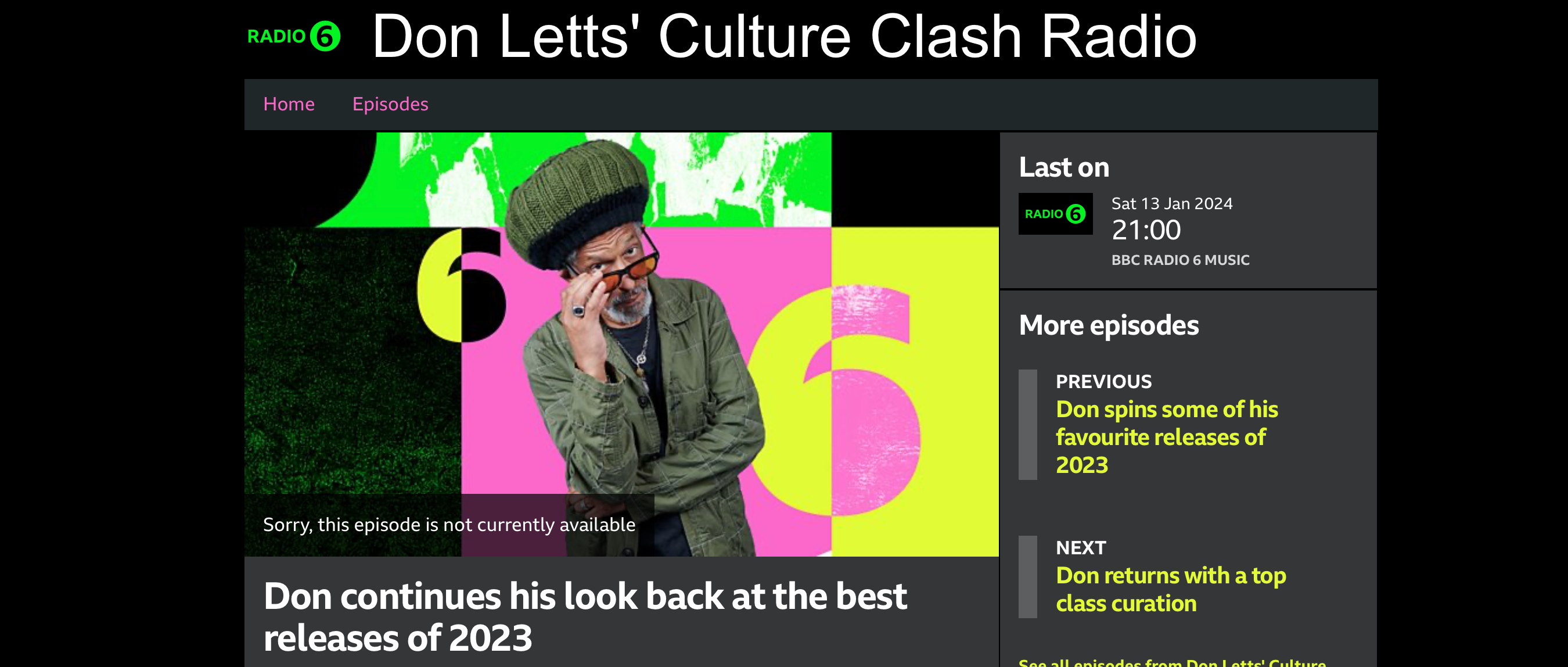 Legend Don Letts' includes two Worship releases in his best of 2023 ...