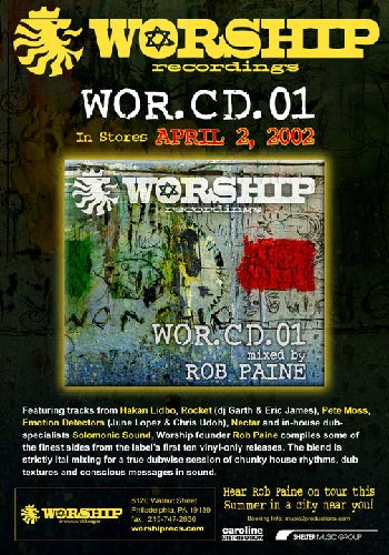 Rob Paine WOR.CD.01 – Worship Recordings
