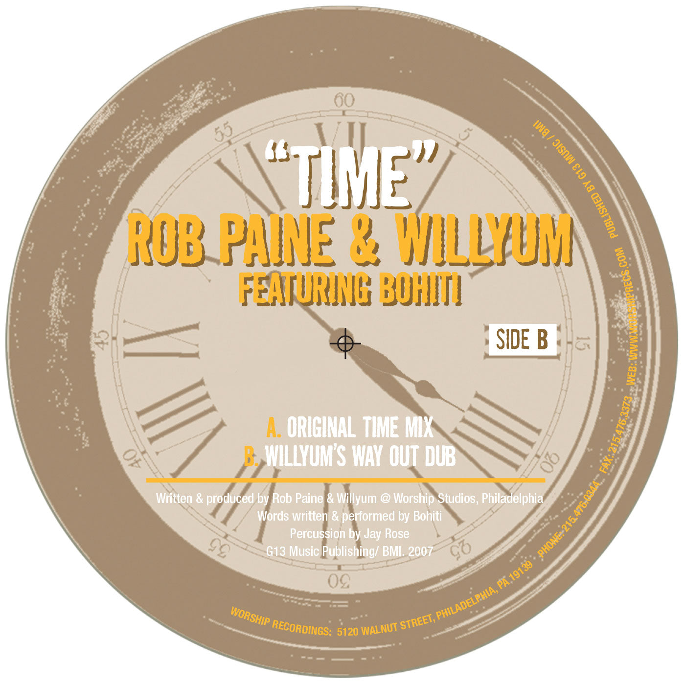 Rob Paine & Willyum ft. Bohiti - Time – Worship Recordings